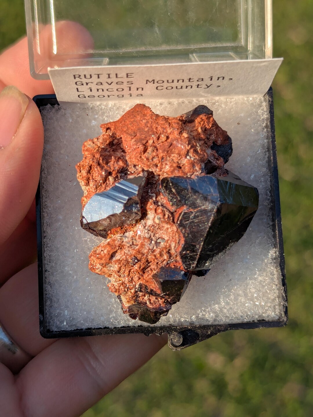 Epic Rutile Crystals From Graves Mountain, Georgia - Etsy