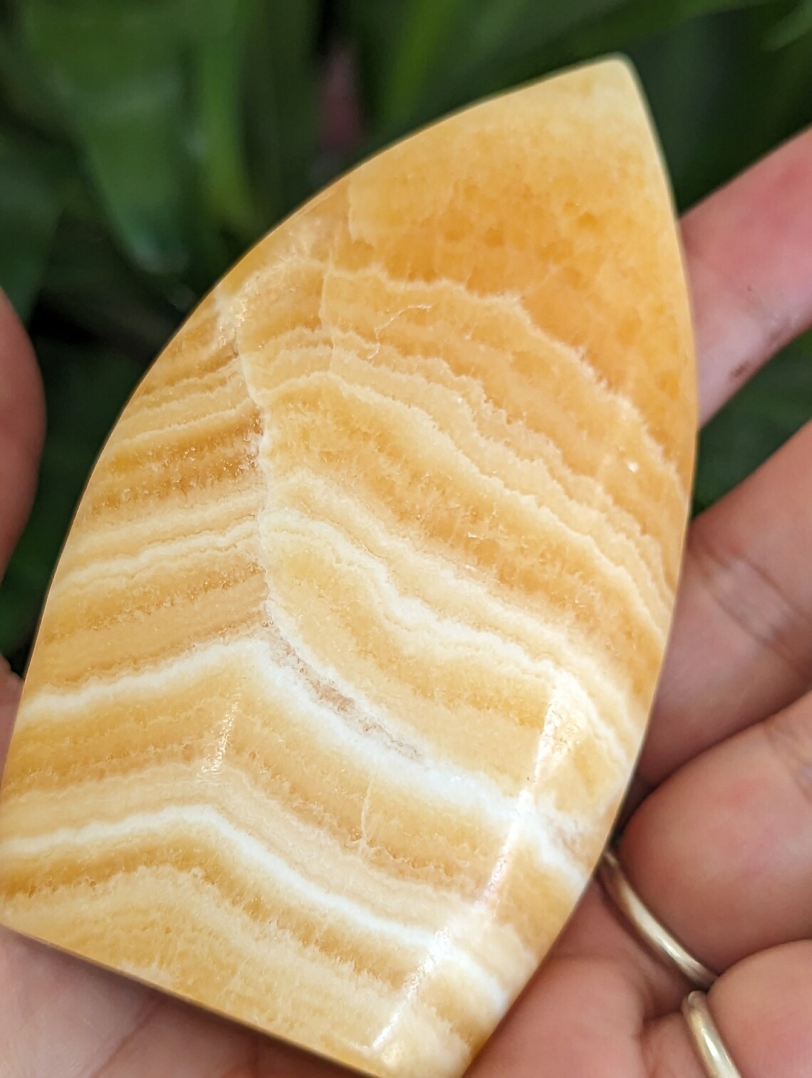 Fully Polished Yellow Calcite Freeform - Etsy