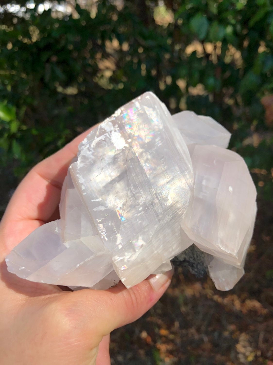 Large Pink Calcite Cluster Rare Tate Mine Emerson GA | Etsy