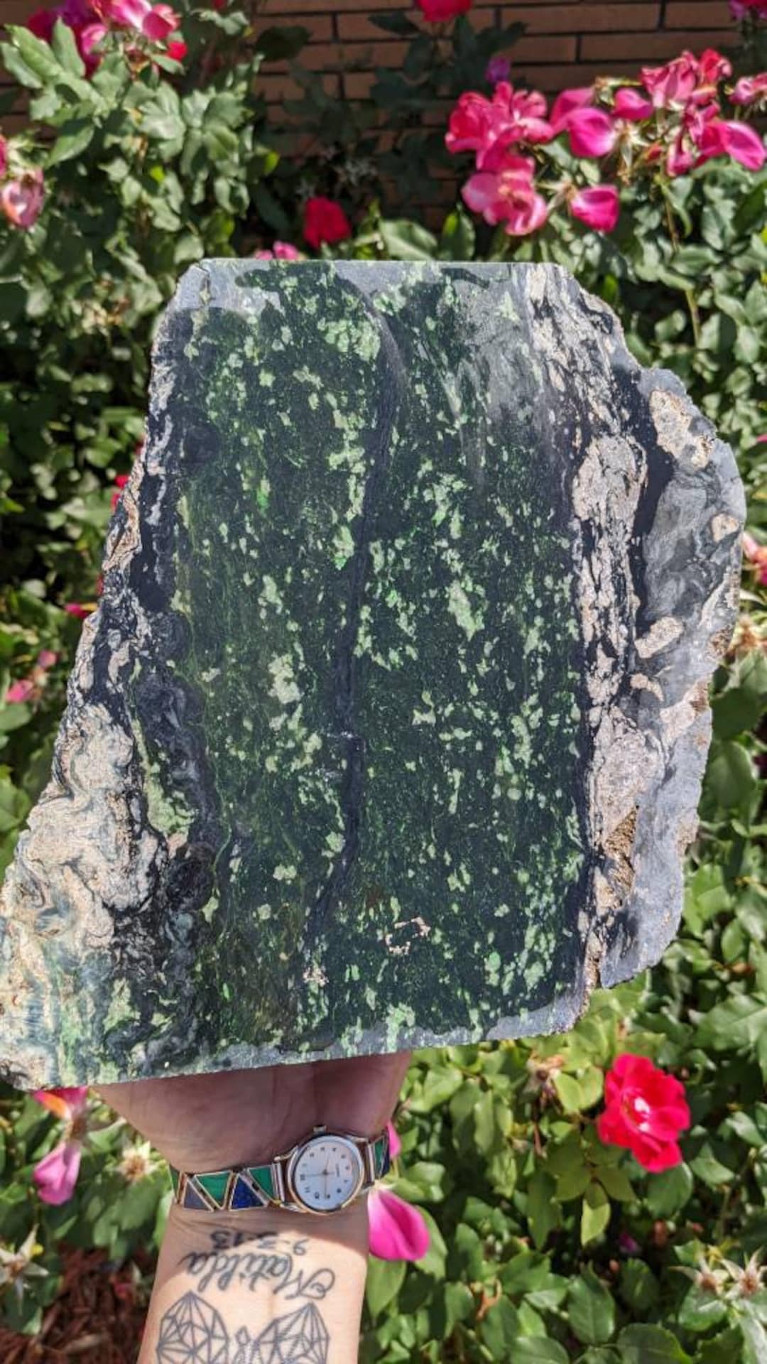 Huge 13.5lb Natural Wyoming Jade - Etsy