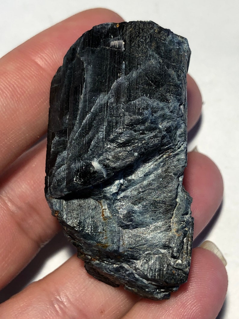 Blue Black Tourmaline From Namibia - Etsy