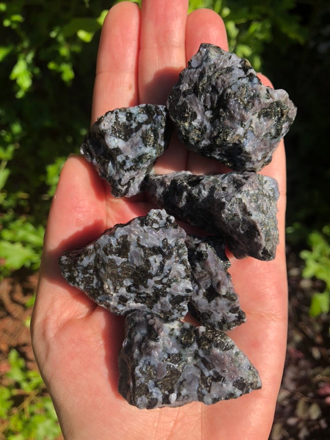 Indigo Gabbro Rough Raw Natural Rock (1 Piece) - Etsy