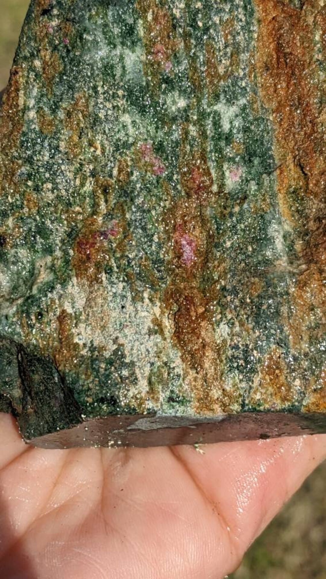 Ruby in Fuschite / Zoisite Natural Rough Stone - Etsy