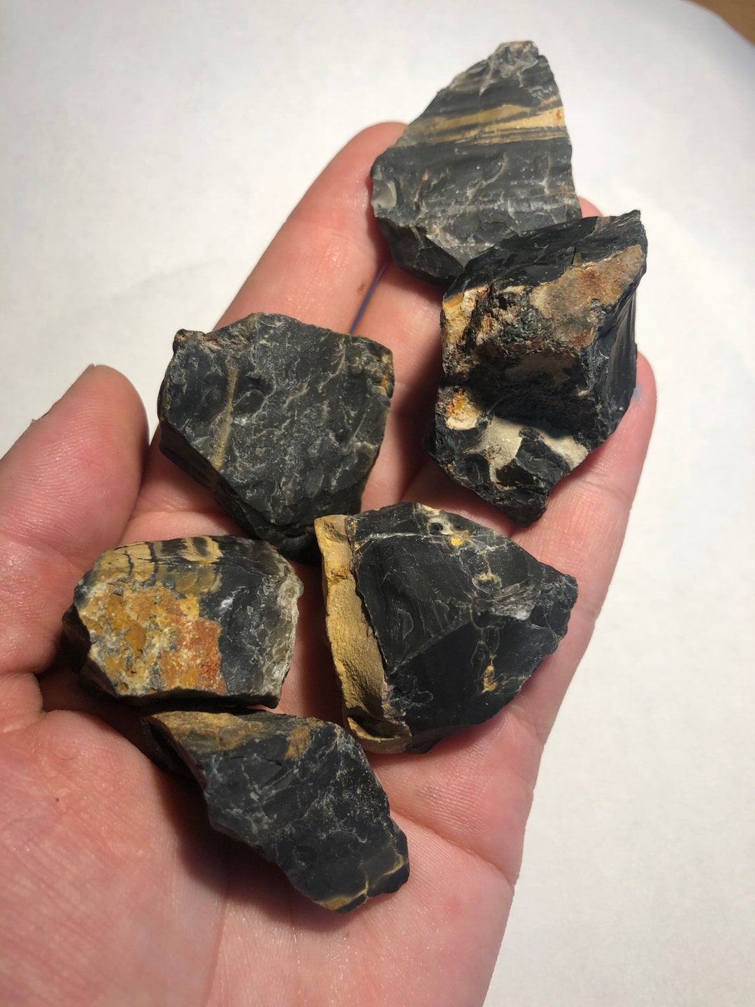 Natural Black Onyx Stone - Etsy