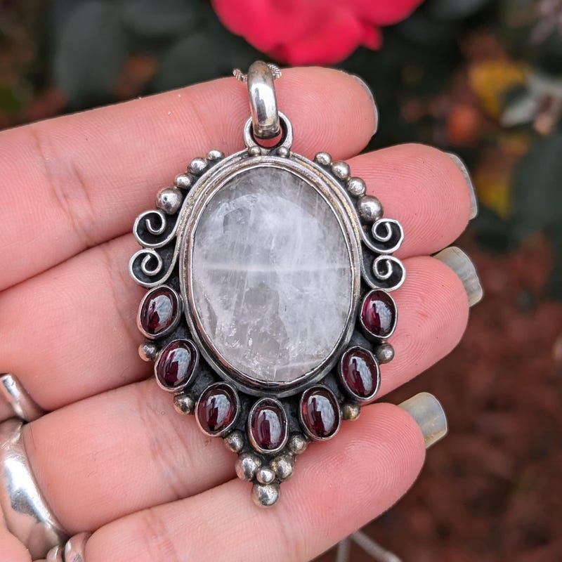 Large Garnet - Etsy