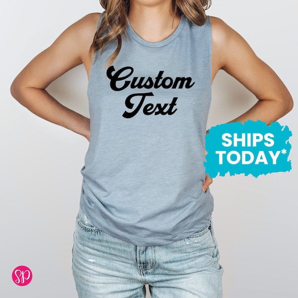 Muscle Tee - Etsy