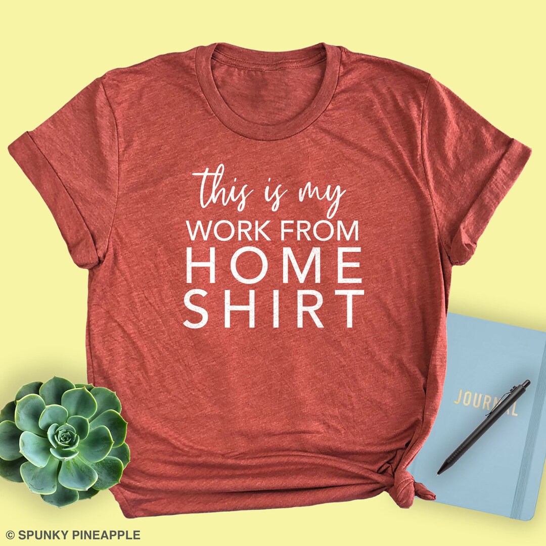 This is My Work From Home Shirt Social Distancing Tshirt - Etsy