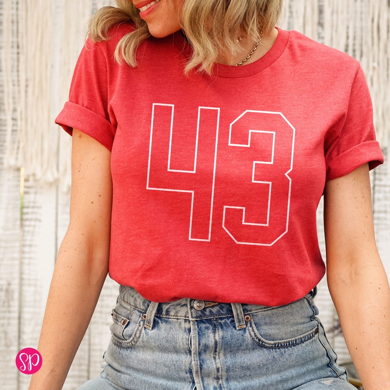 Numbered Tshirts - Etsy
