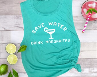 Tequila Squad Muscle Tank Top Funny Cute Beach Lake River Mimosas ...