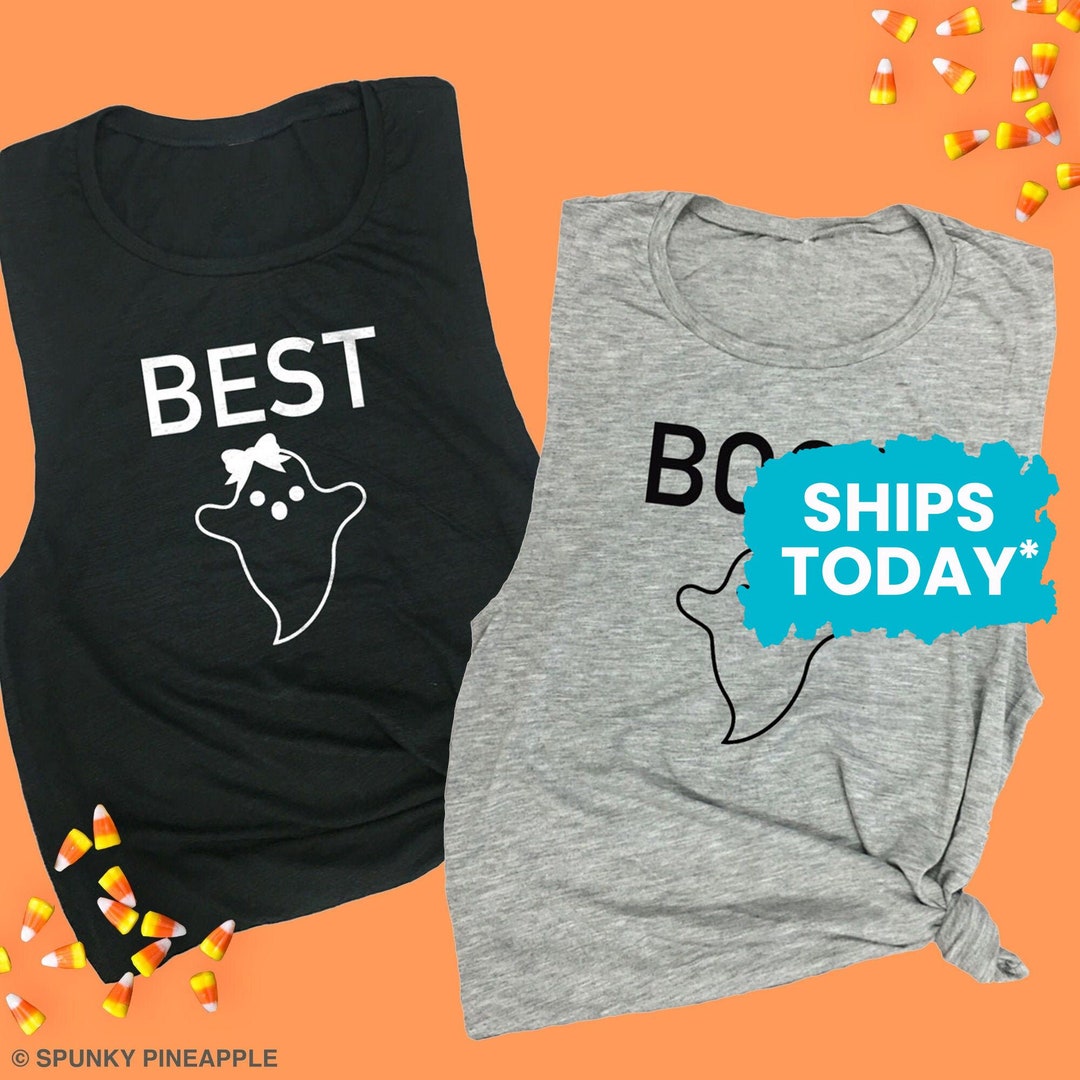 Best Boos Muscle Tee Shirt, Best Friends Halloween Shirts, BFF Matching ...