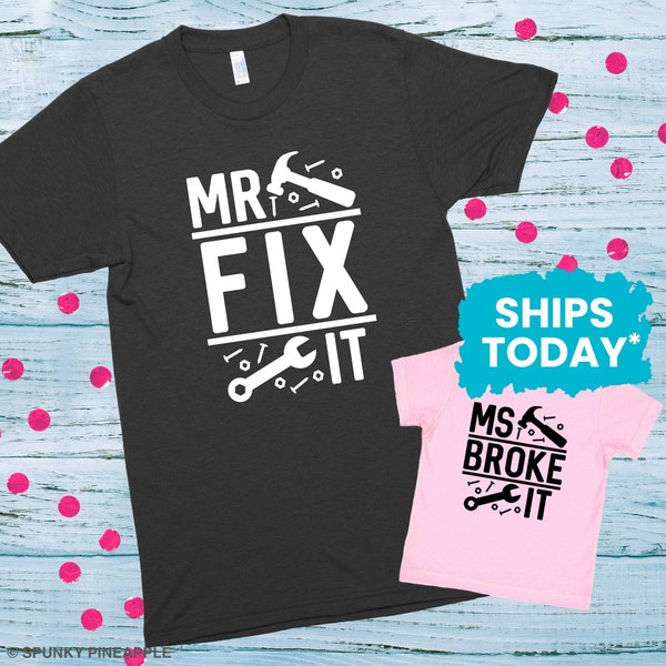 Mr. Fix It Shirt - Etsy