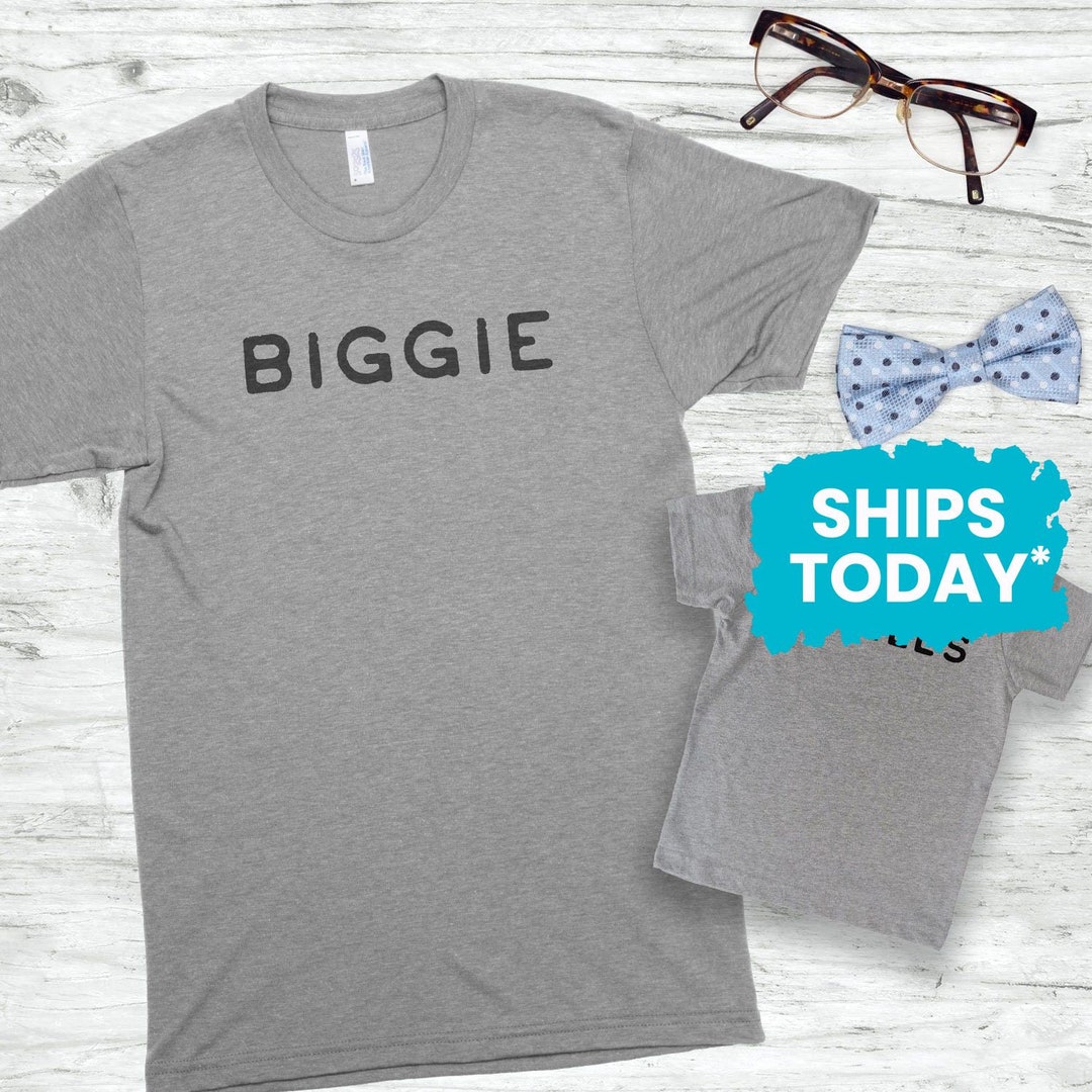 Biggie Smalls Matching Shirts, Father's Day Outfit, Daddy and Me SOLD ...