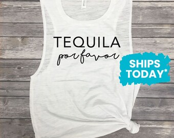 Tequila Squad Muscle Tank Top Funny Cute Beach Lake River Mimosas ...