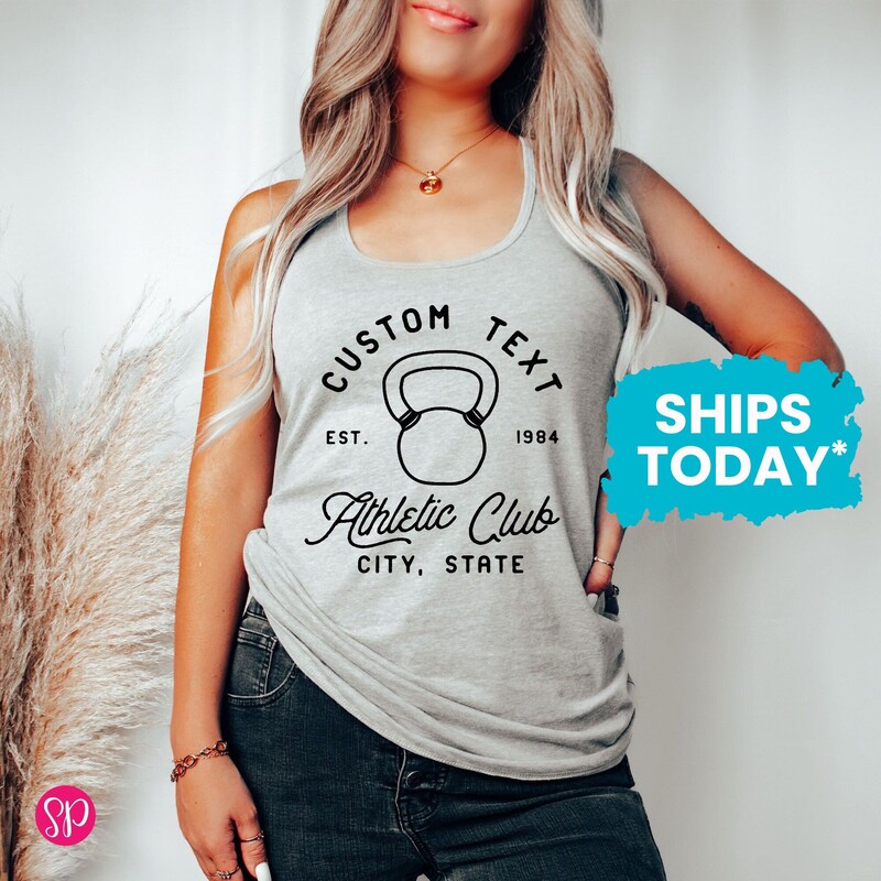 Gym Tank Top - Etsy