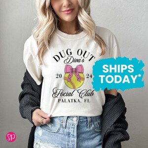 Softball Game Outfits, Dug Out Divas Custom Year & Location Comfort ...