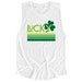 Retro Lucky Clover Muscle Tank St Patricks Workout Muscle - Etsy