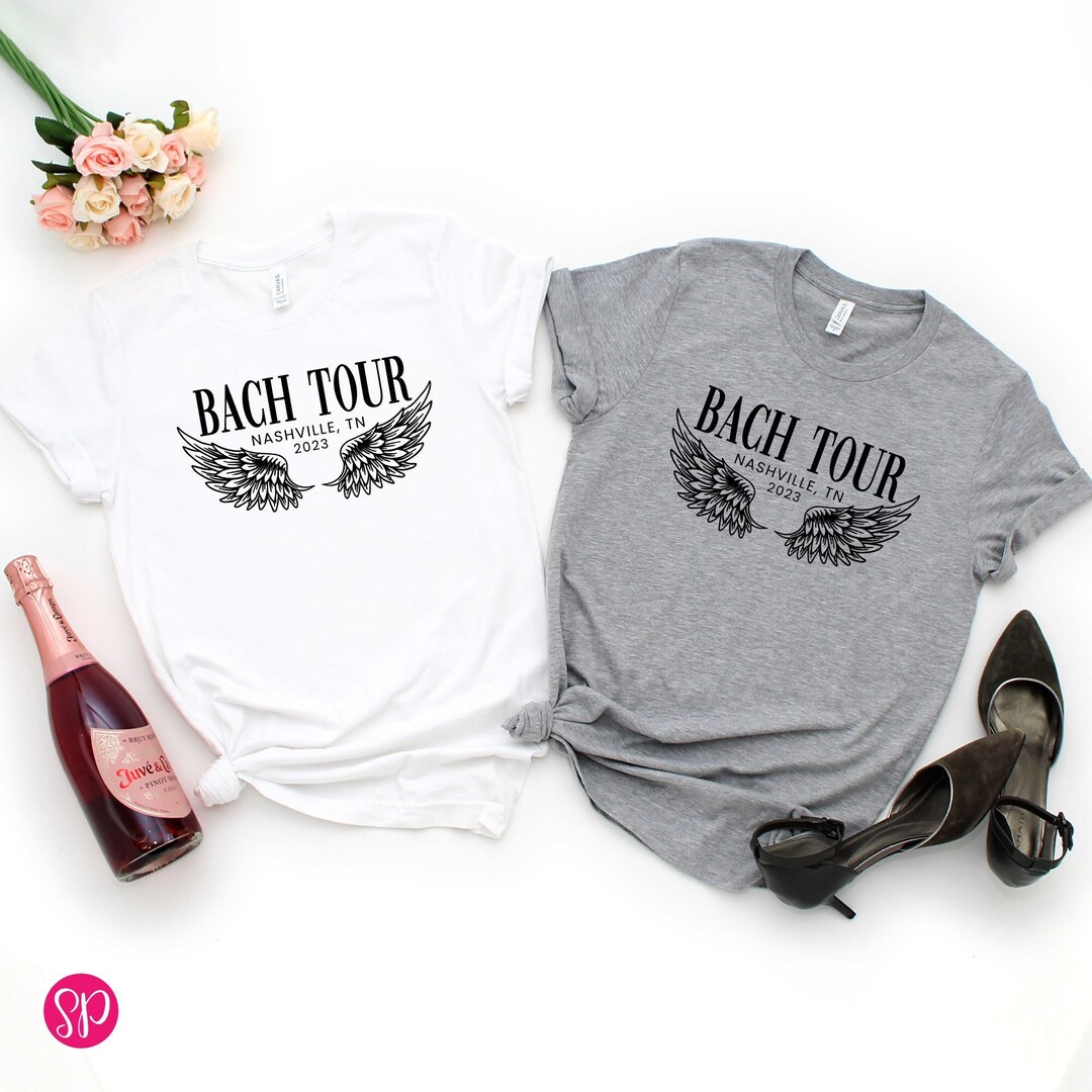 Personalized Bach Tour Party Shirts, Nashville Bachelorette T-shirt ...