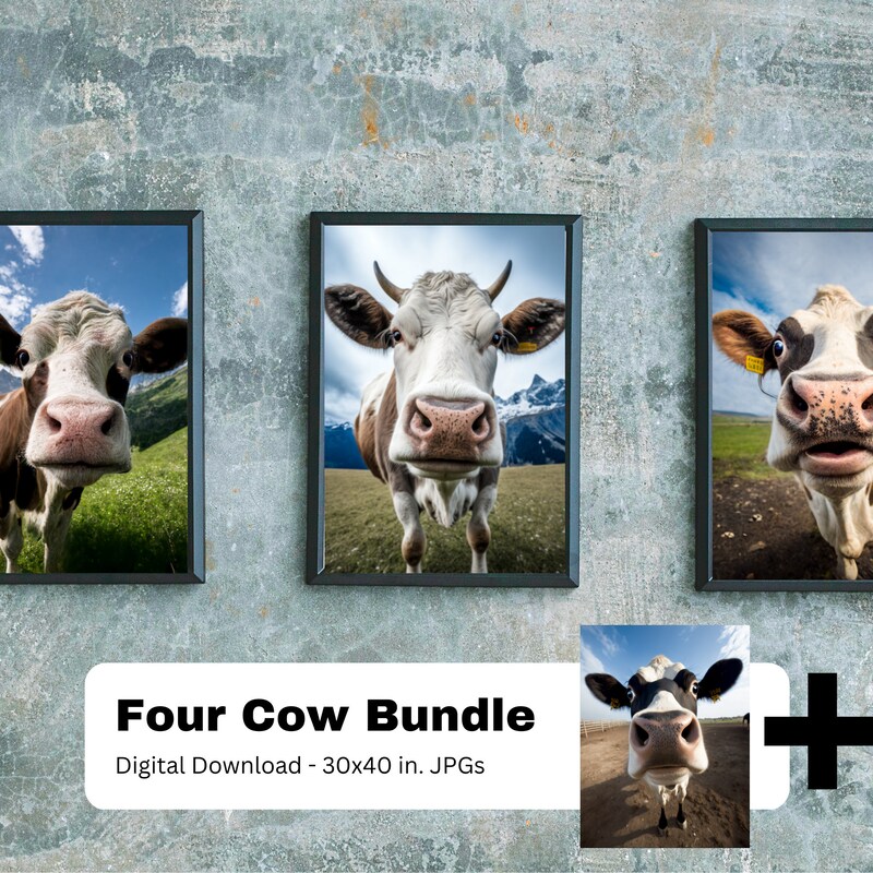 Cow Printables - Etsy