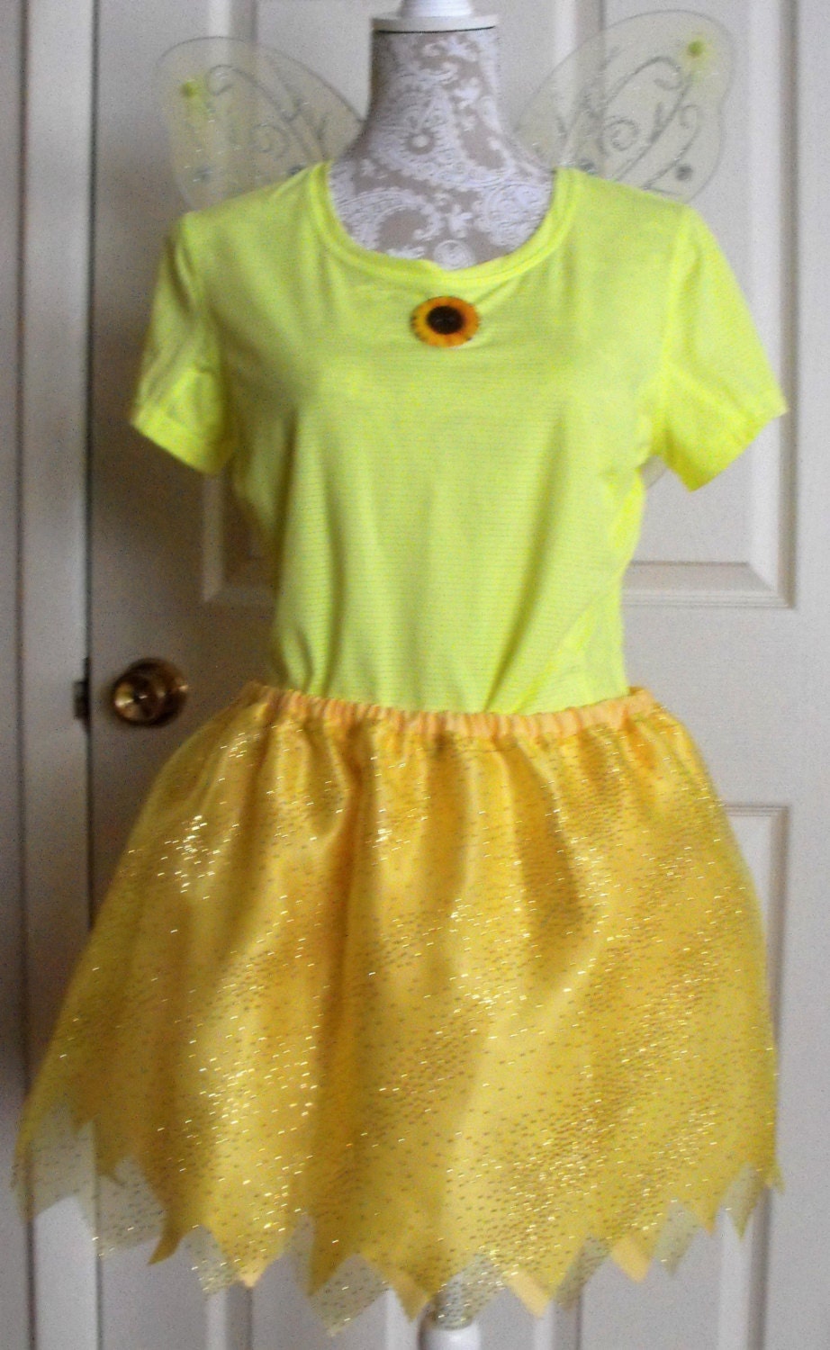 A Yellow Pixie Theme Running Costume - Etsy