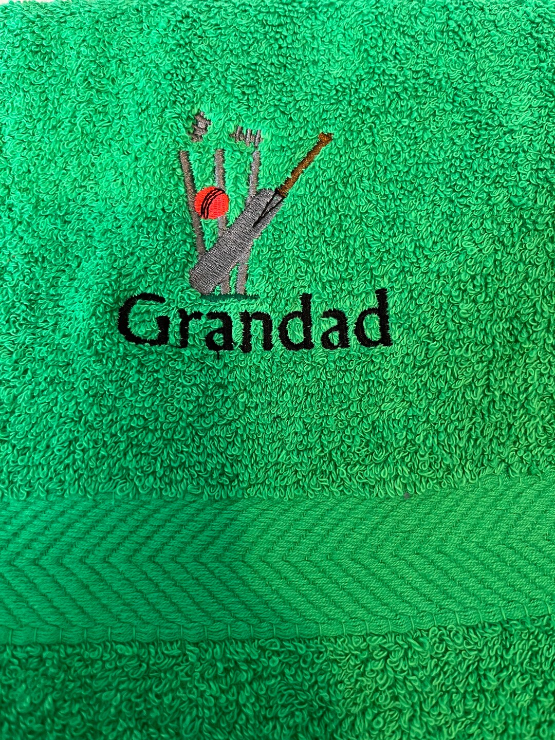 Personalised Cricket Gifts. Towels, Polo Shirts, Sweatshirts, Back ...