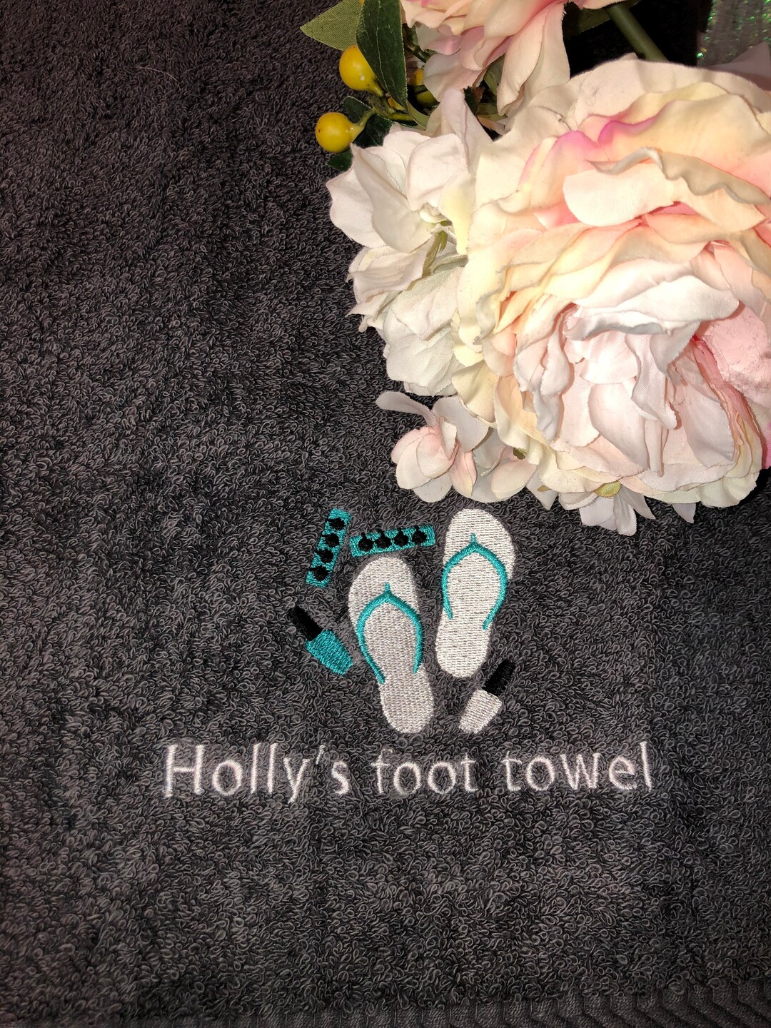 Pedicure Towel, Beauty, Toes, Feet, Holiday Feet, Pamper. - Etsy