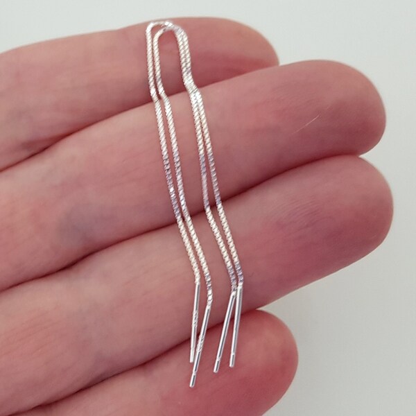 Chain Drop Earrings - Etsy