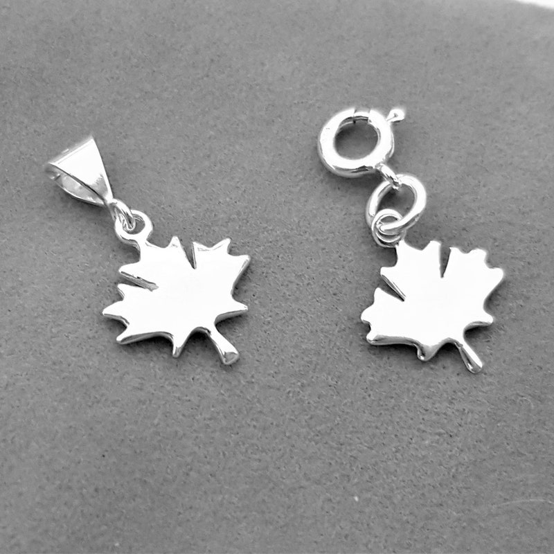 Silver Maple Leaf - Etsy