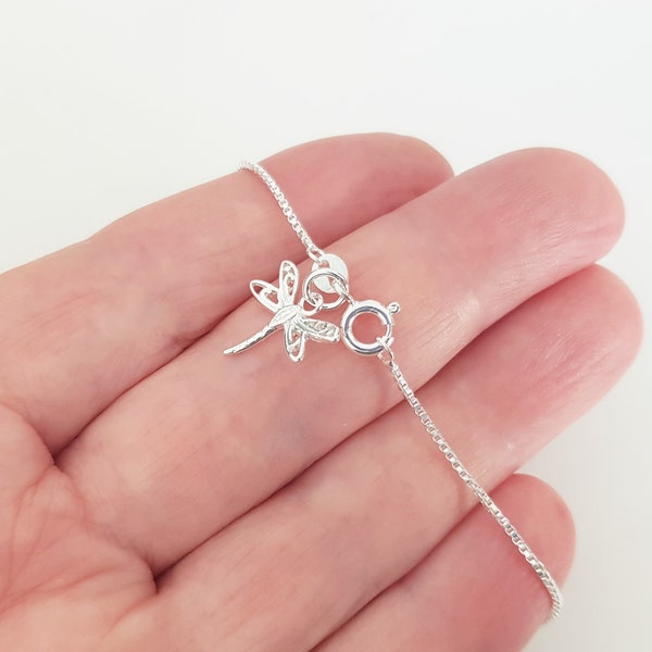 Silver Dragonfly - Etsy