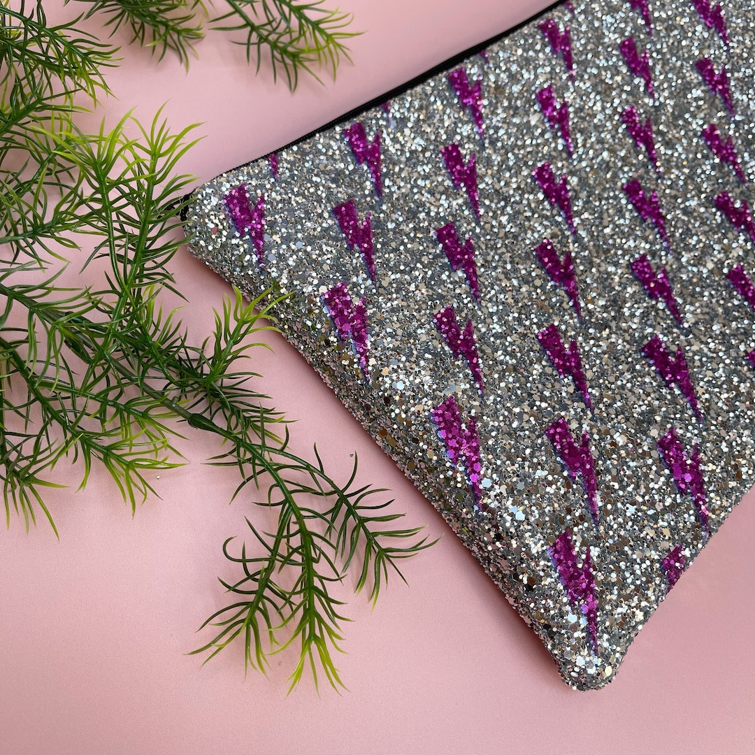 Bolt Bag, pink bag, lightning bolt bag, pink clutch - Etsy.de