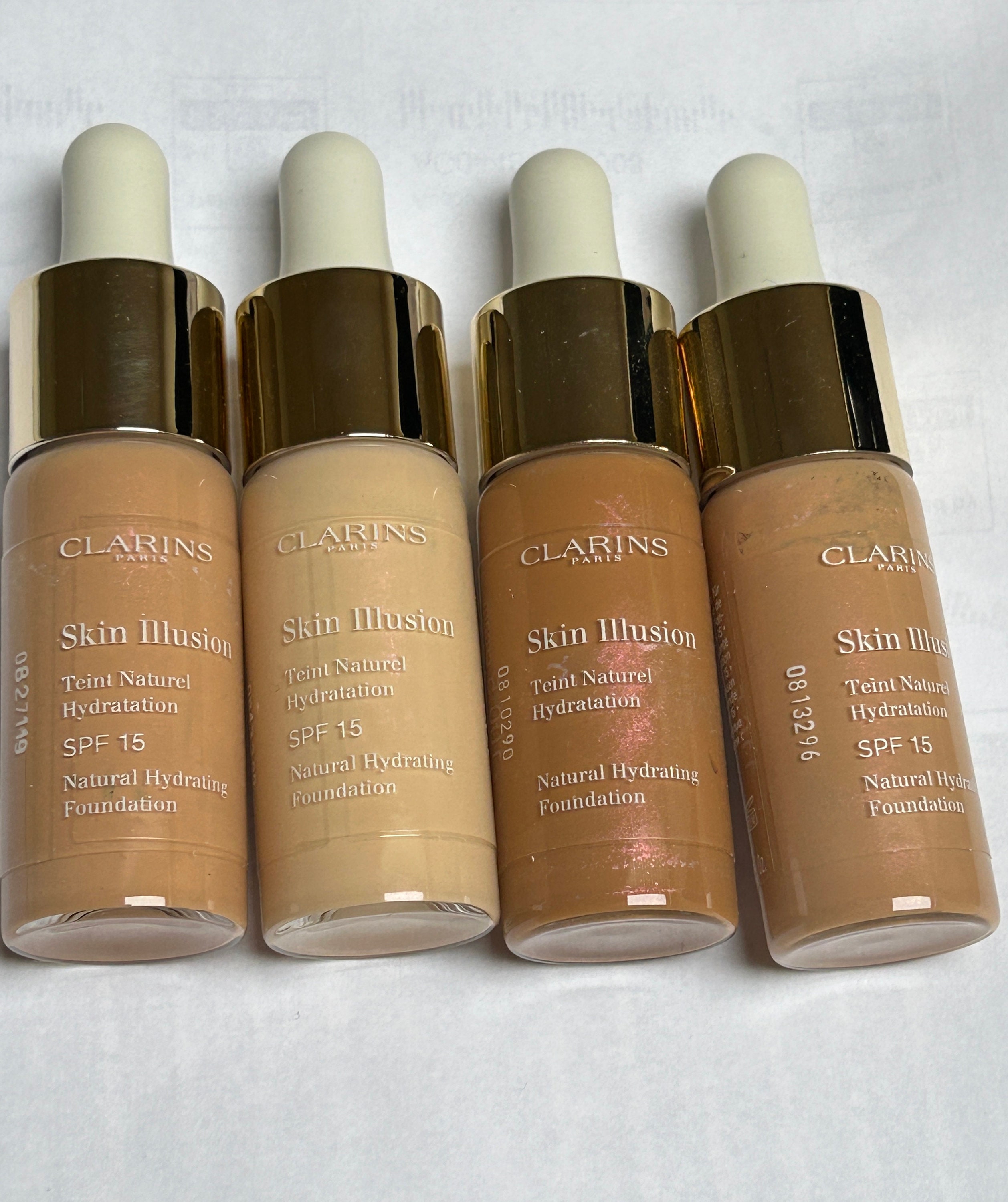 Clarins Skin Illusion Foundation Spf15 15ml Mix Shade - Etsy