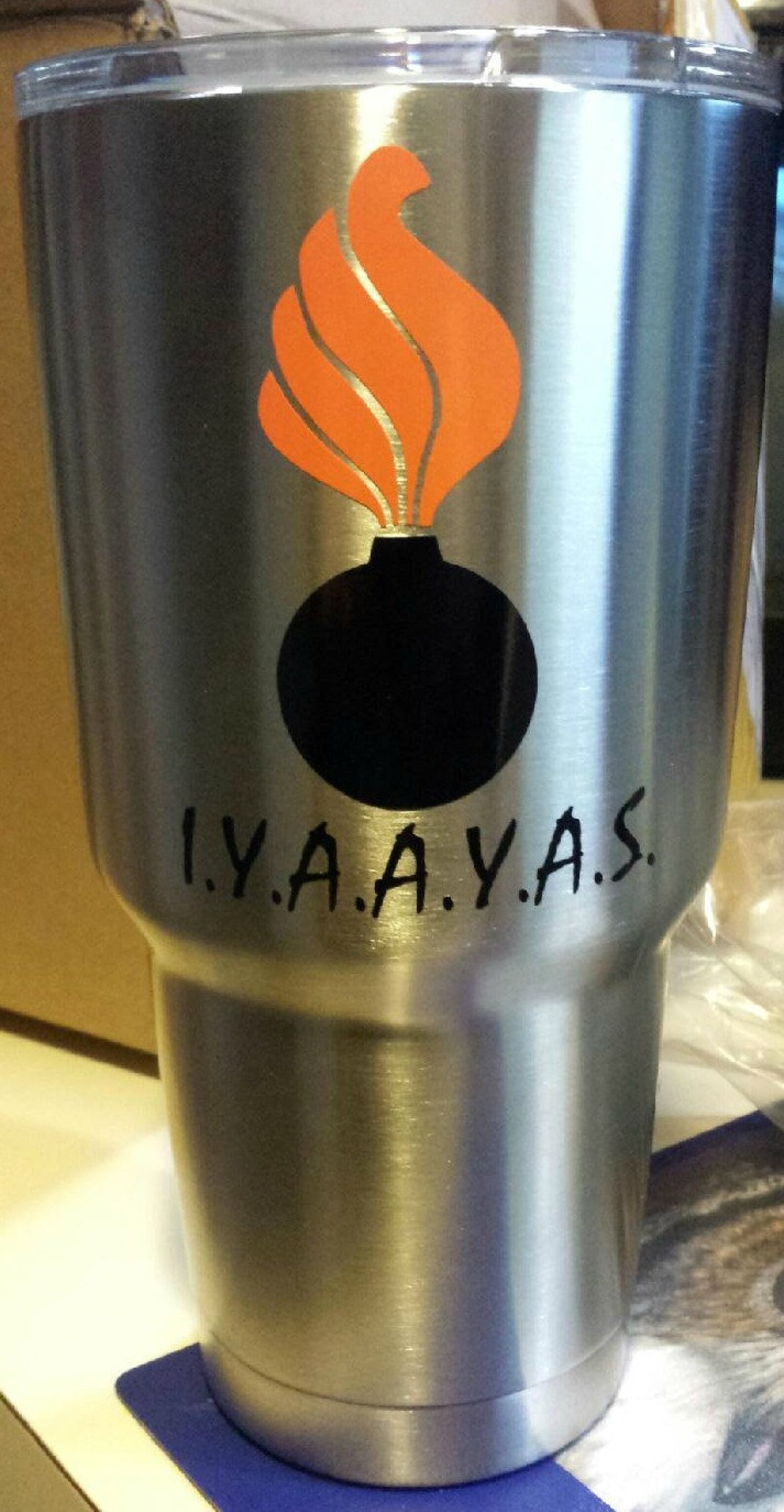 AMMO IYAAYAS Pisspot Vinyl Decal for Yeti, Tumbler, Car Window - Etsy