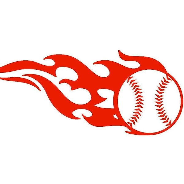 Baseball Decal - Etsy