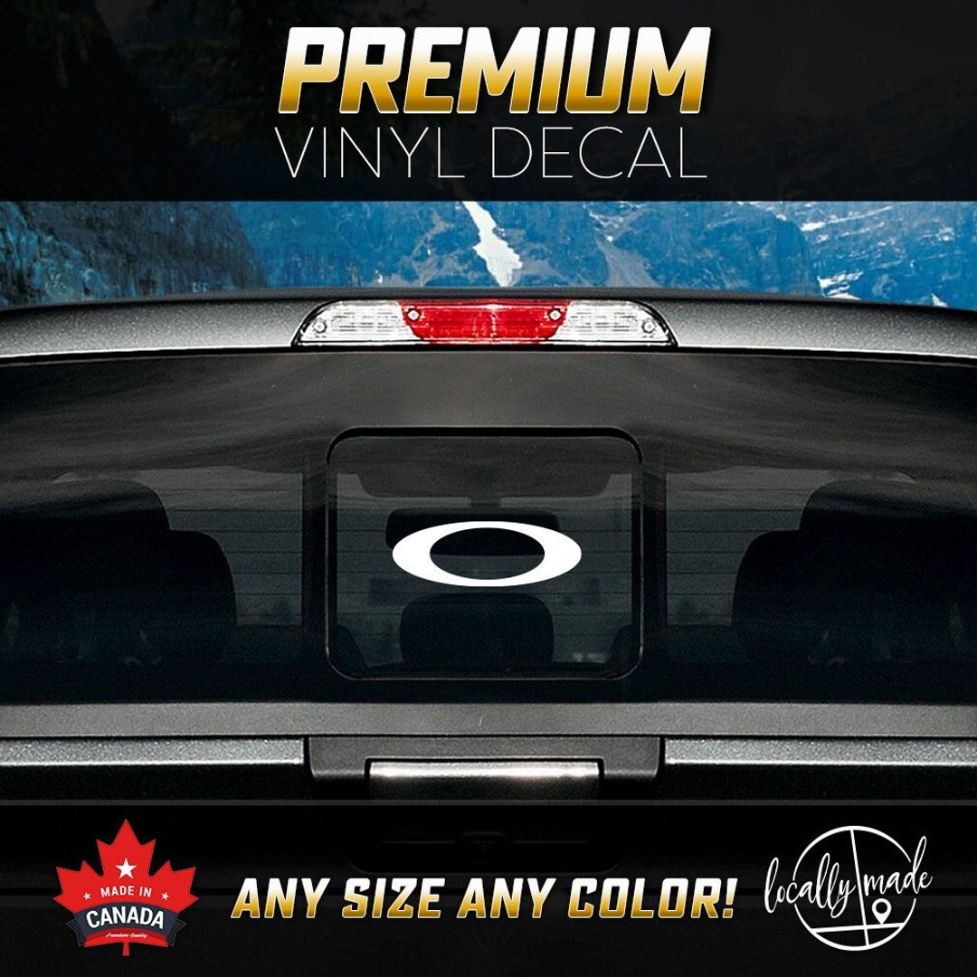 Oakley O Icon Logo Decal / Sticker Any Color Any Size for Car Truck ...
