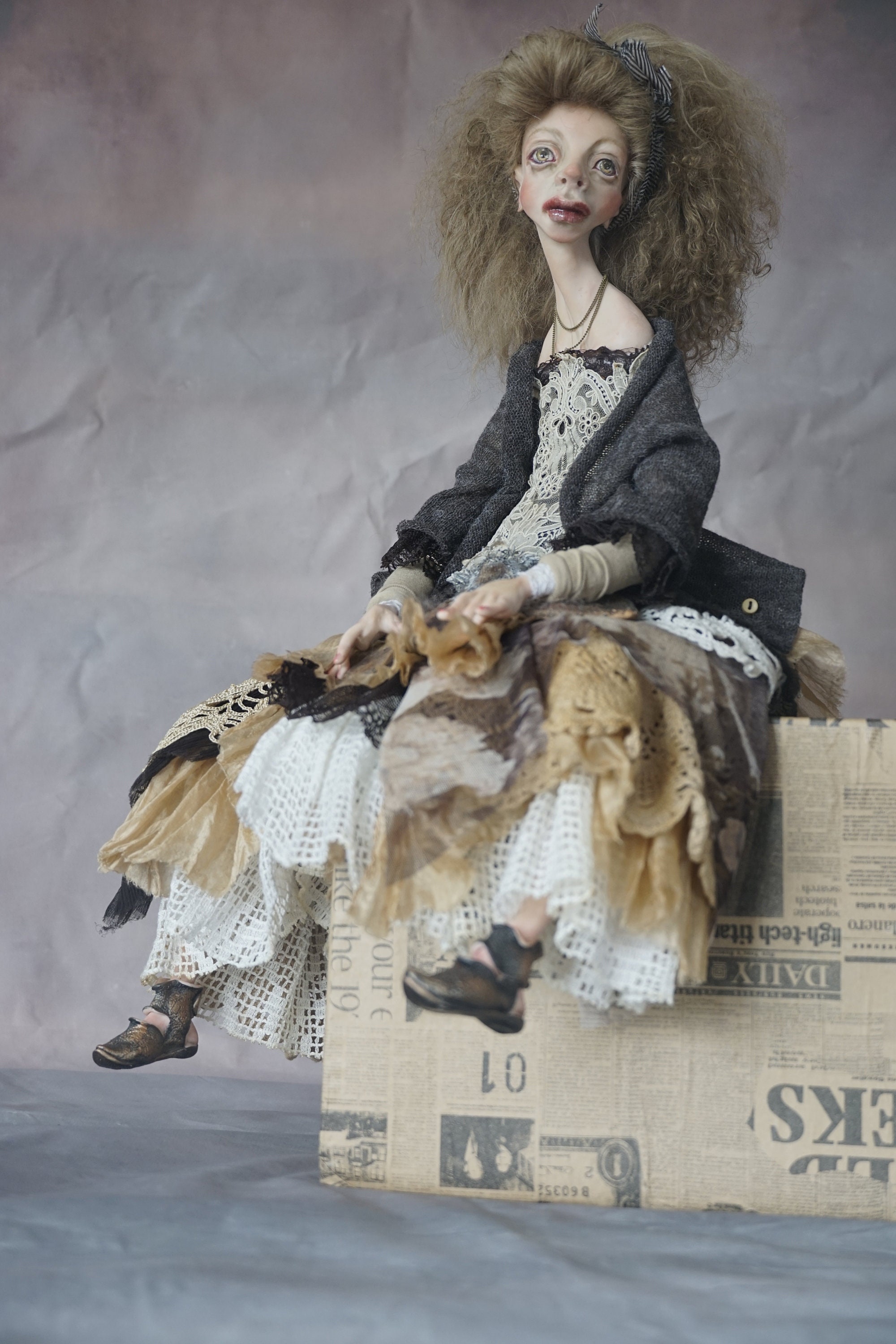 Art Doll Vintage Coletta - Etsy