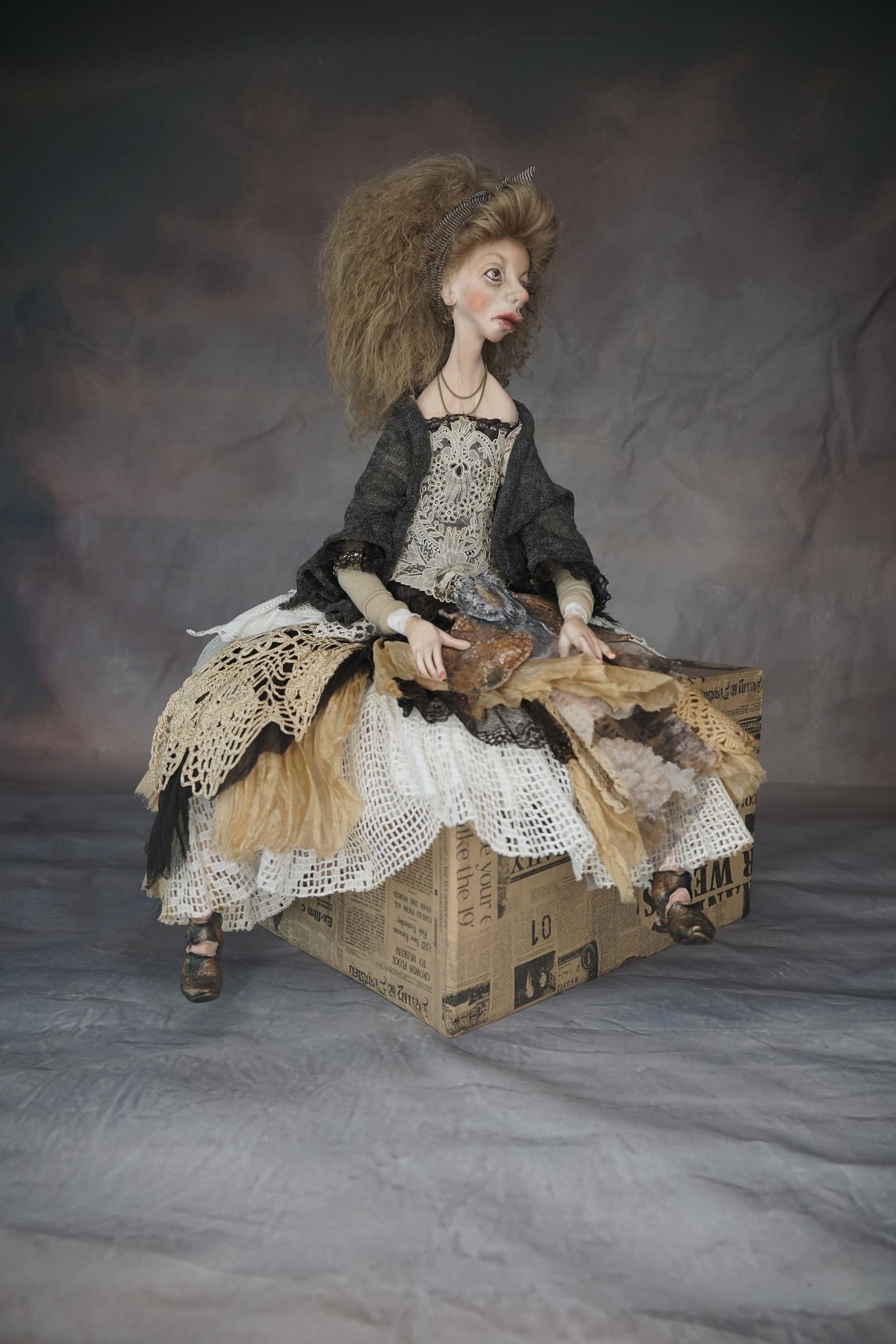 Art Doll Vintage Coletta - Etsy