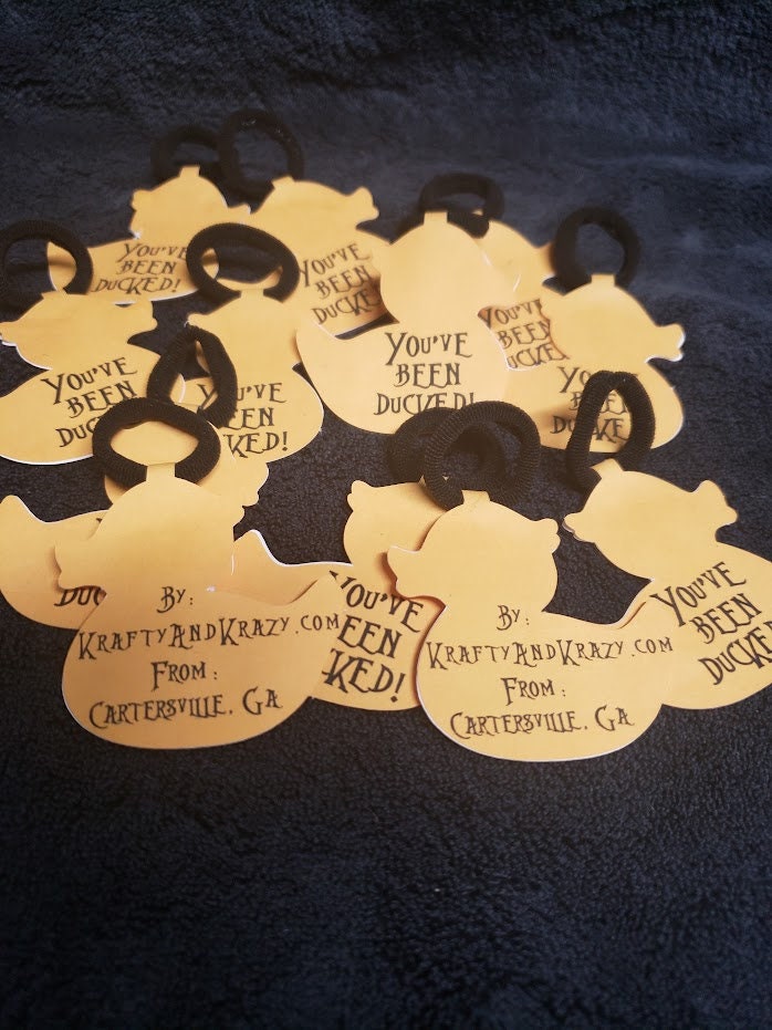 Quack-tastic Jeep Ducking Tags - Set of 12 or 24 With Personalization ...