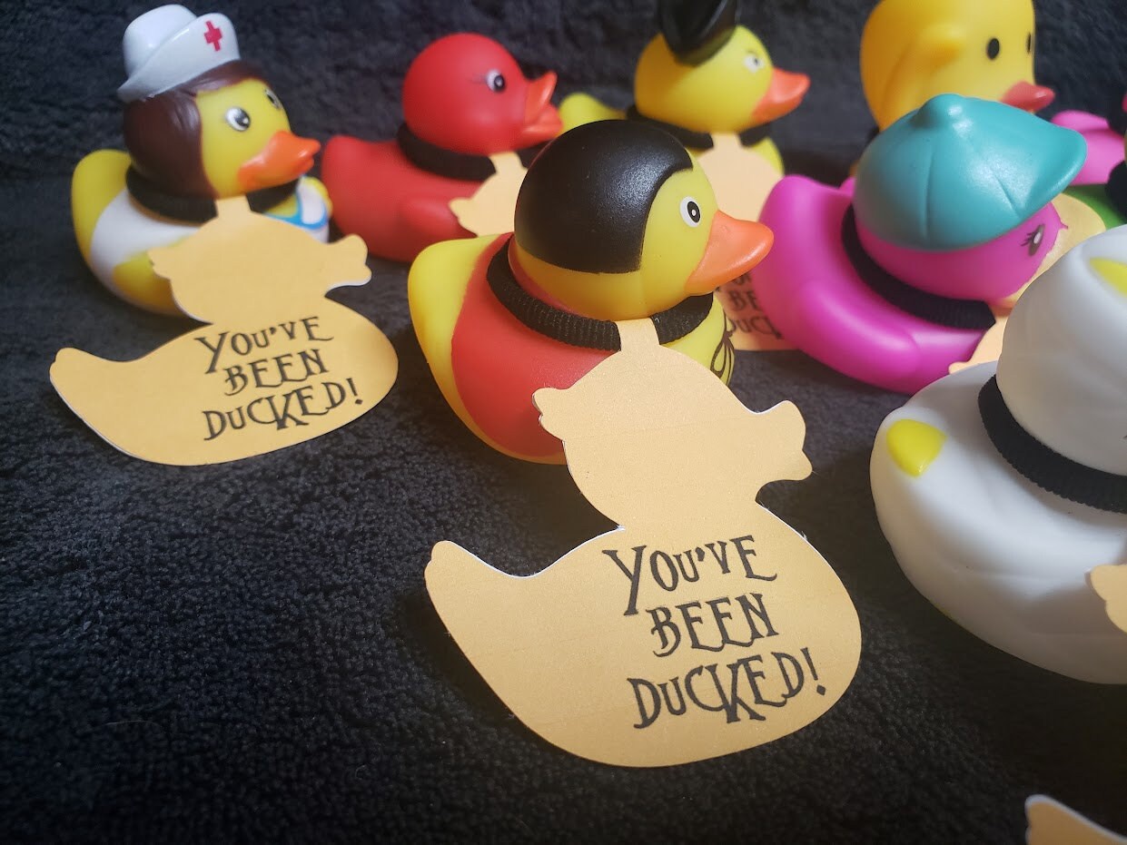 Quack-tastic Jeep Ducking Tags - Set of 12 or 24 With Personalization ...