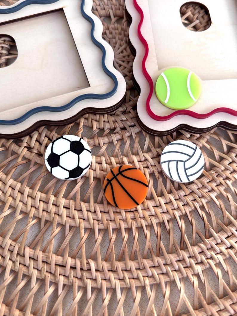Tennis Birthday Cake Topper, Acrylic Number Topper for Sports Birthday ...