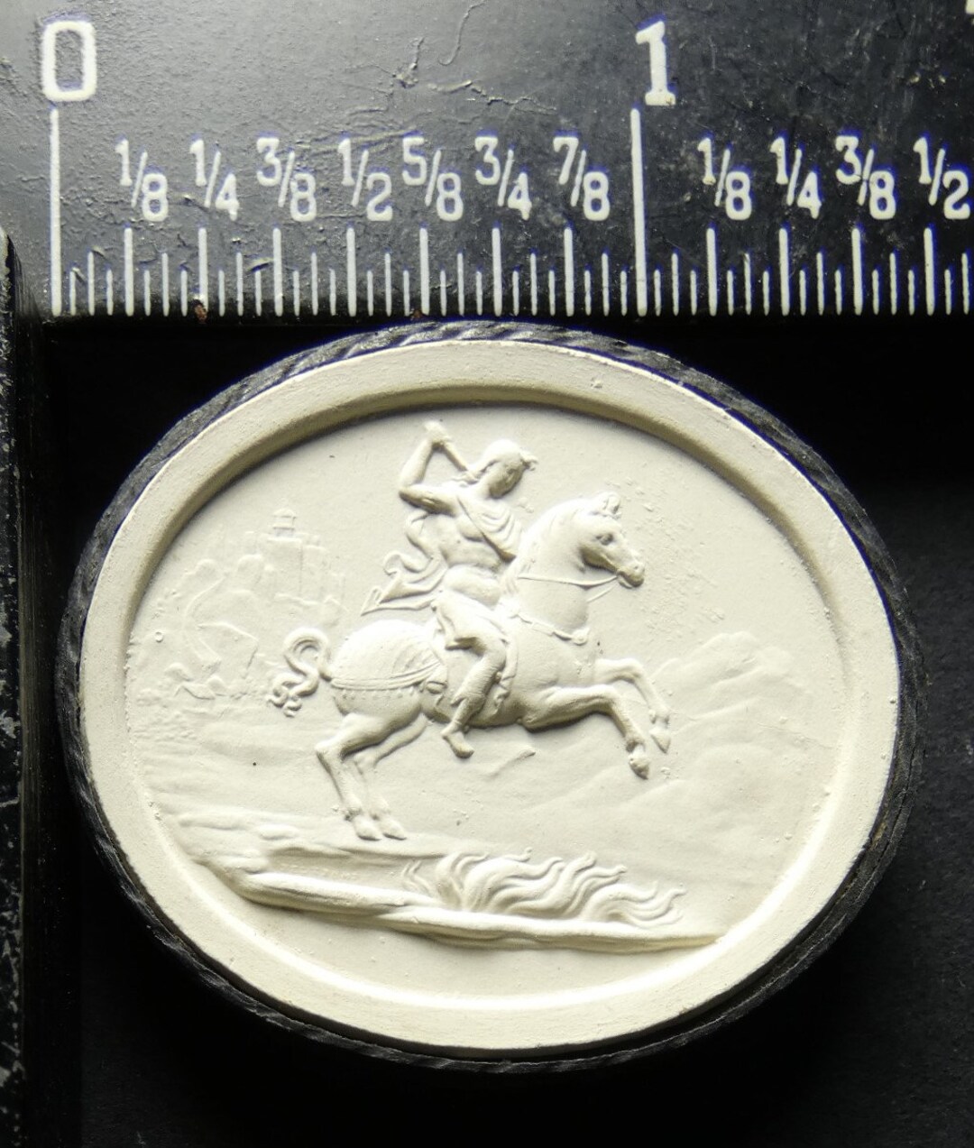 Antique Grand Tour Circa 1840 Plaster Intaglio Cameo 170 by Liberotti ...