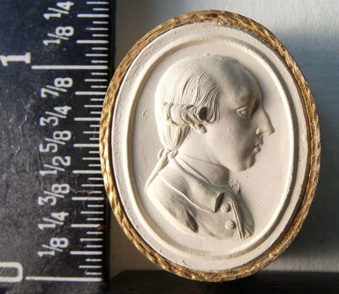 Antique Grand Tour Circa 1820 Plaster Intaglio Cameo 484 by Paoletti ...