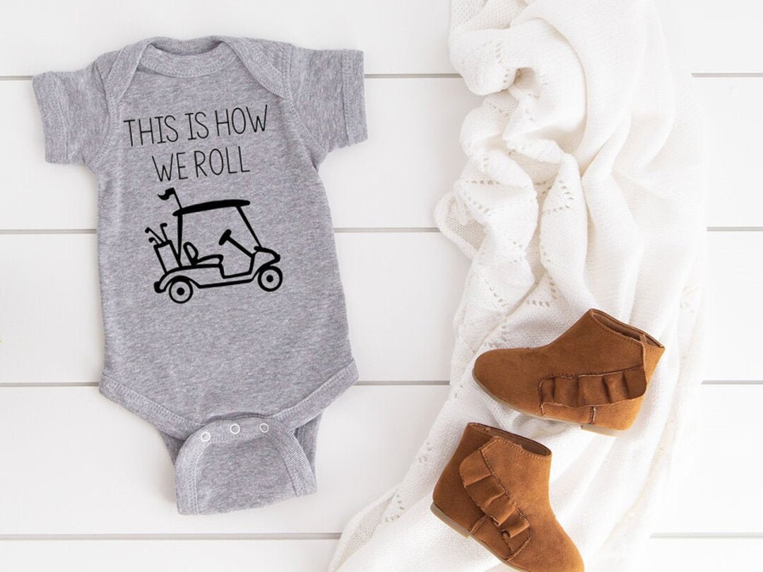 Golf Baby, Bodysuit, This is How We Roll - Etsy