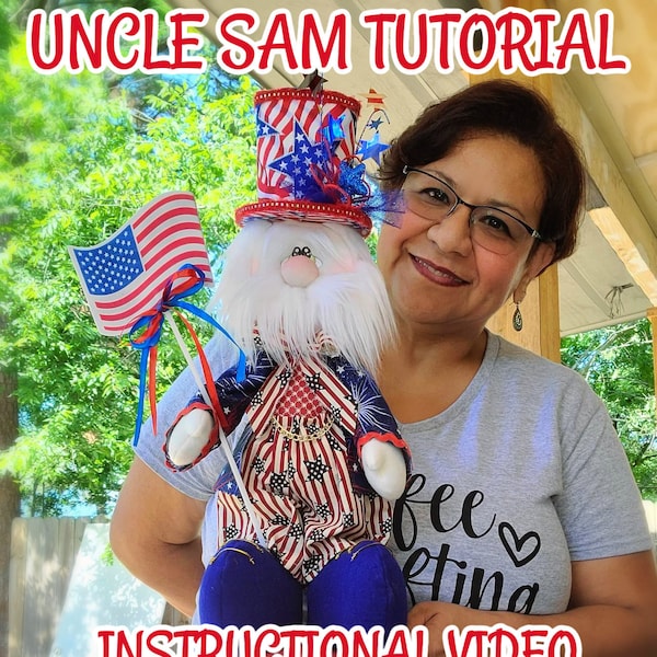 Crochet Uncle Sam - Etsy