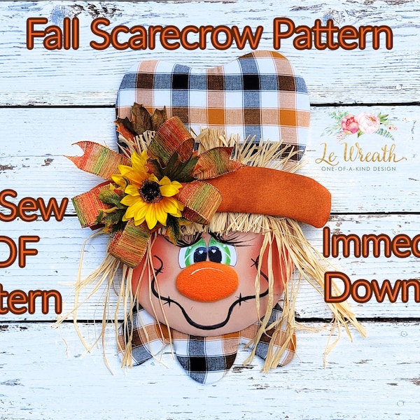 Scarecrow Pattern - Etsy