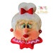 No Sew Mrs. Claus Head Digital Pattern, Grandma Head DIY Pattern ...
