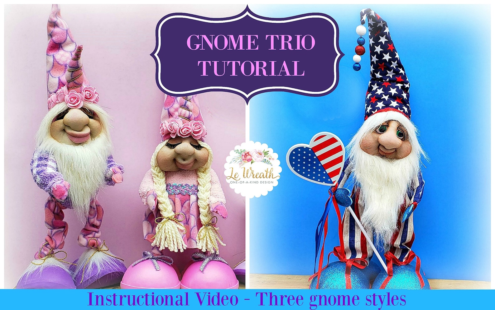 Gnome Making Tutorial Gnome Instructional Video How to Make - Etsy