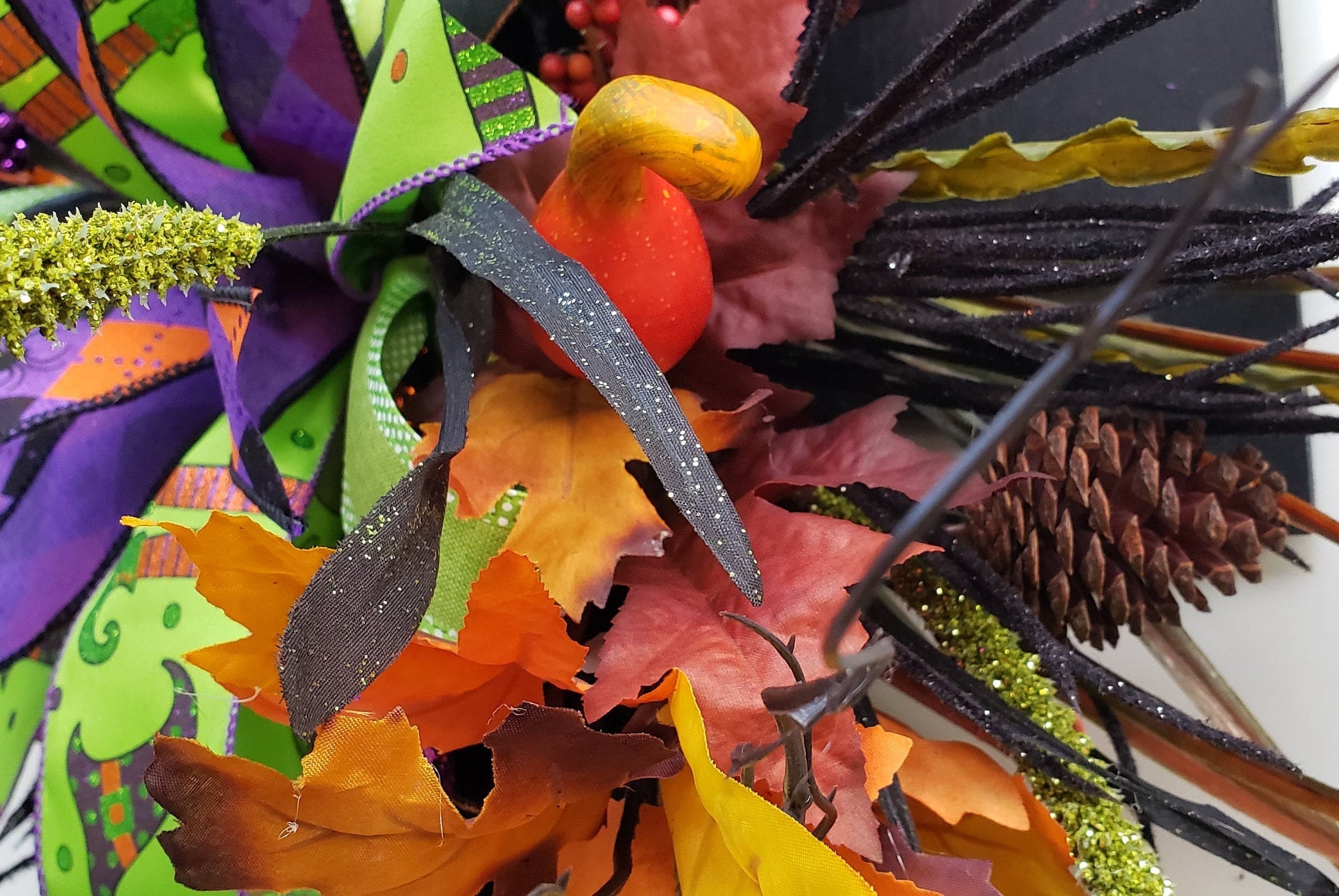 Happy Halloween Door Decor Owl Wreath for Front Door - Etsy