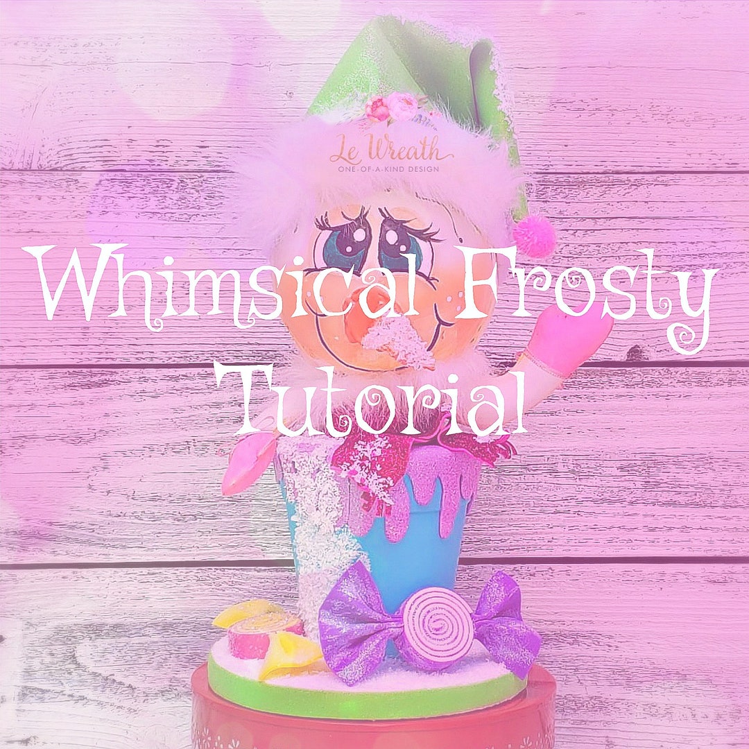 Video on How to Make a Frosty Doll, Christmas Decor DIY, Snowman DIY ...