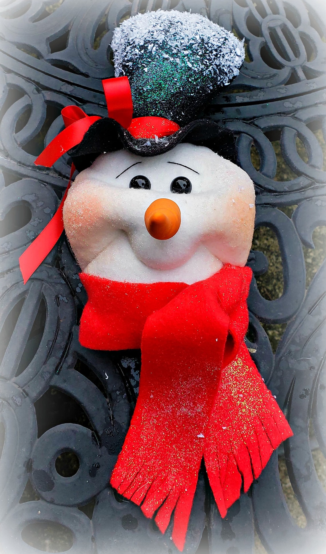 Frosty DIY Tutorial Snowman Head Tutorial Frosty | Etsy