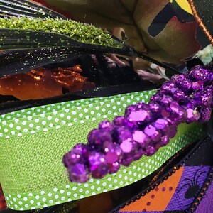 Happy Halloween Door Decor, Owl Wreath for Front Door, Halloween Porch ...