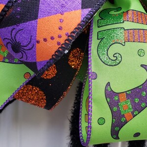 Happy Halloween Door Decor, Owl Wreath for Front Door, Halloween Porch ...